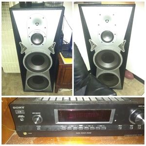 Sony | Other | Sony Stereo System With 2 Pro Studio Towers | Poshmark